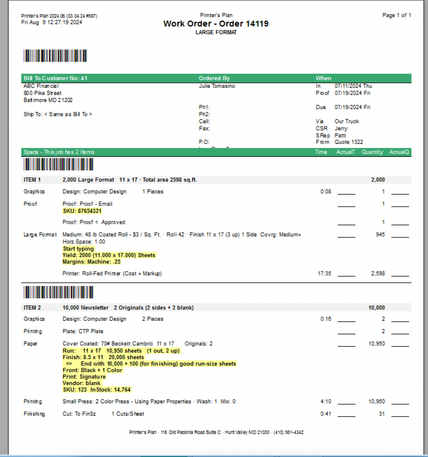 Print Reach – Next Generation Print & Mail Shop Software